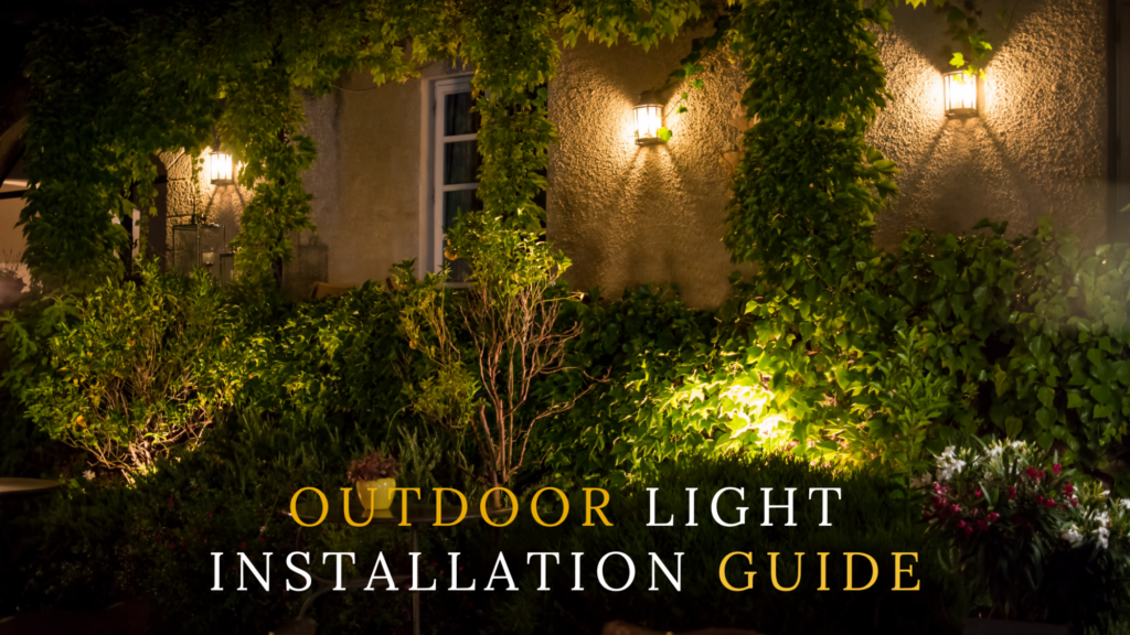 Outdoor Light Installation Guide - Read More | IOS Lighting